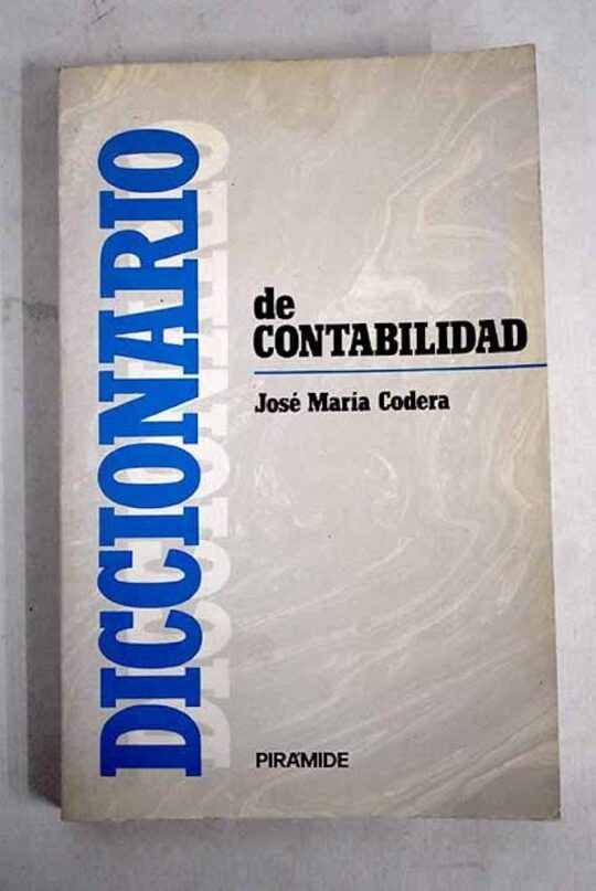 Contabilidad Basica de Jose Maria Codera Martin en PDF, eBook y Audiolibro