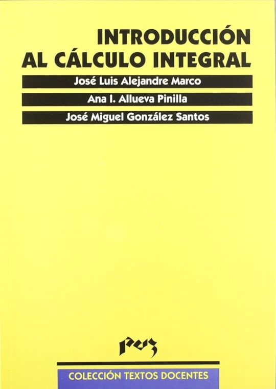 Introduccion al Calculo Integral de Vv.aa. en PDF, eBook y Audiolibro