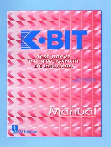 K.bit Test Breve de Inteligencia de Kaufman de Tea en PDF, eBook y ...